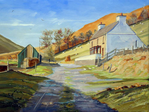 Welsh Artist Chris Chalk, Paintings of Wales