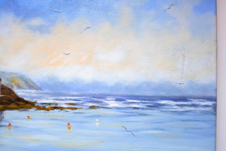 How To Repair A Damaged Or Ripped Canvas Painting