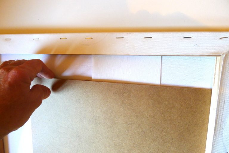How To Repair A Damaged Or Ripped Canvas Painting